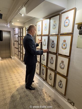 Czechoslovak RAF Badges at the RAF Club, London | Free Czechoslovak Air ...